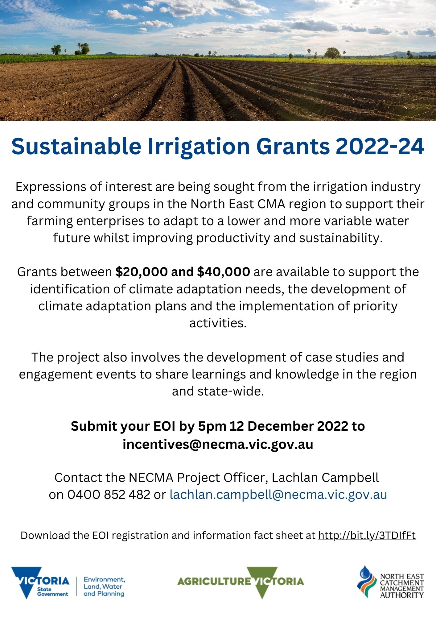 2022-24 Sustainable Irrigation Grants